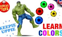LEARN NUMBERS with HULK, IRONMAN, THOR and the THING - VideosToys.com